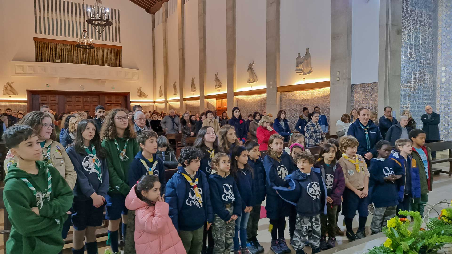 Bênção das crianças dos Agrupamento CNE 347 São Jorge - Arciprestado de ...